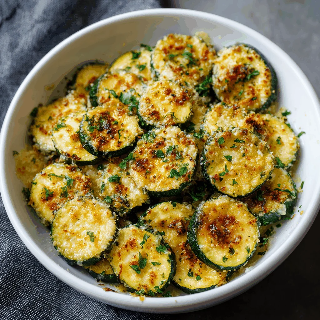 Garlic Parmesan Zucchini Squash Side Dish You’ll Adore