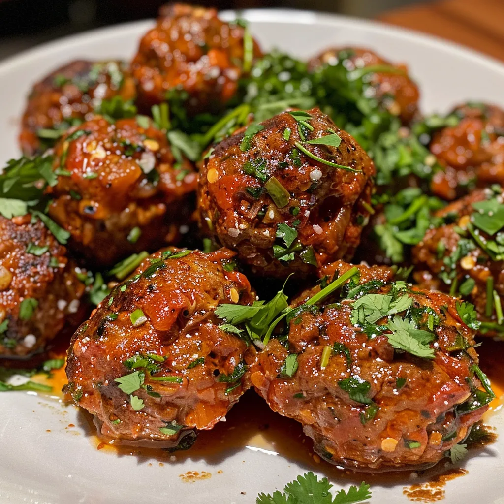 Middle Eastern Spicy Meatballs Recipe - A Taste of Togetherness