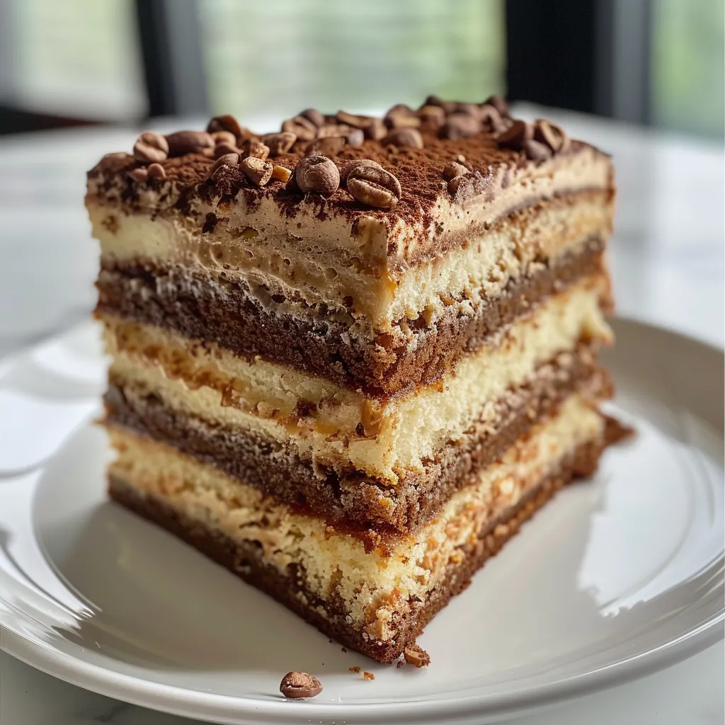 Delightful Coffee Hazelnut Sponge Cake Recipe | Heartfelt Cooking